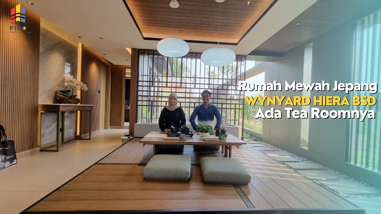 Rumah mewah konsep Jepang | Wynyard Hiera BSD | 8x18 - YouTube