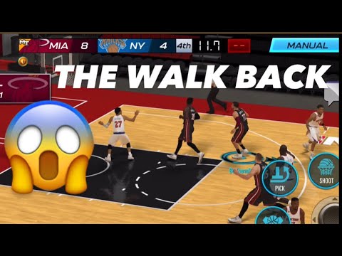 MASTERING THE WALK BACK IN NBA 2K MOBILE! - YouTube