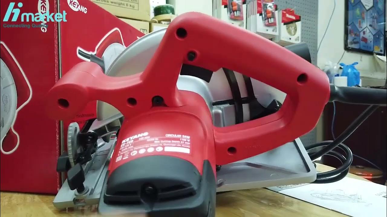 Dùng Máy cưa đĩa 1100W Keyang CS-7CB chính hãng Hàn |0888958836 - YouTube