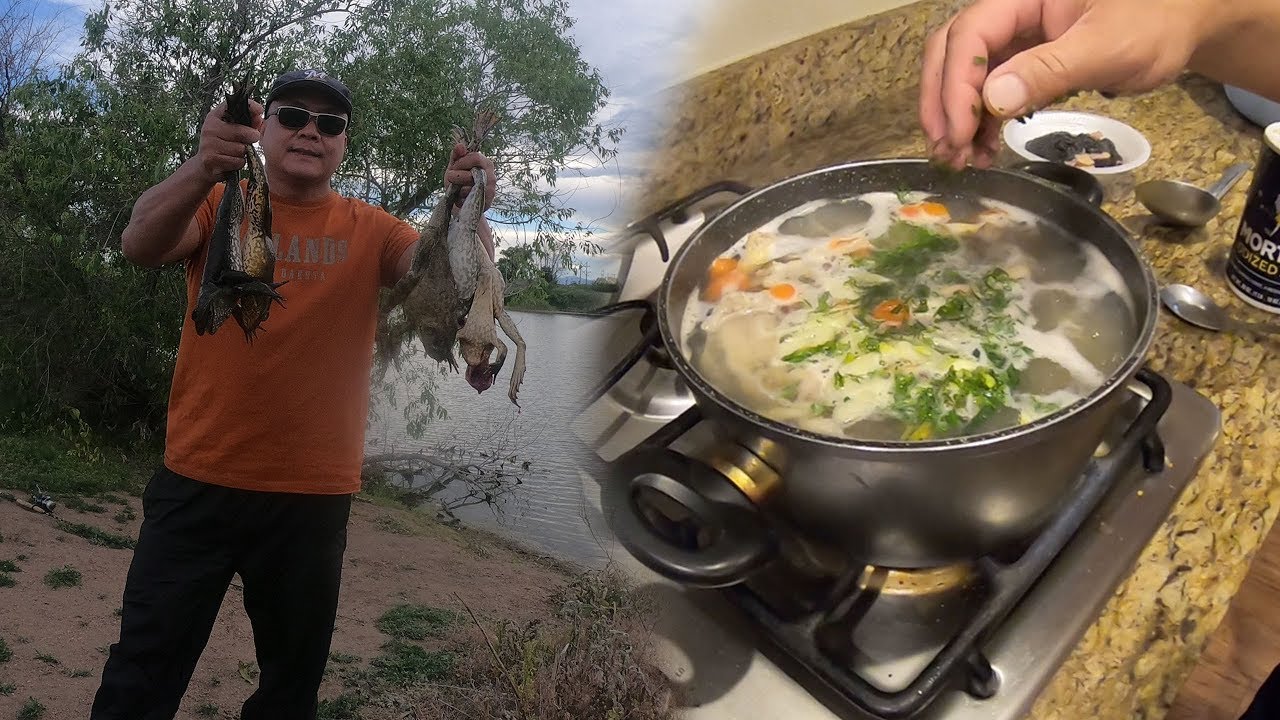 Bull Frog Catch and Cook Colorado, Frog Soup - YouTube