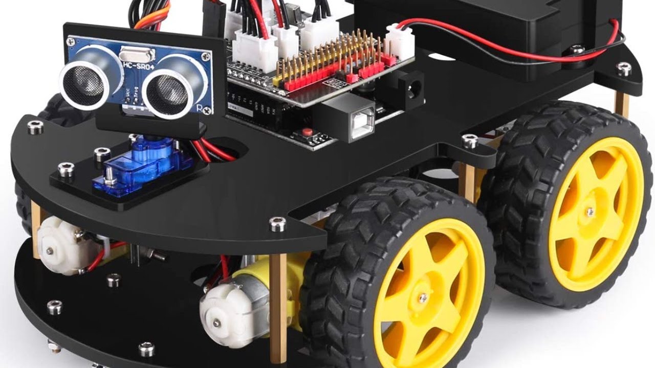 Elegoo Smart Robot Programming - Line Following - YouTube