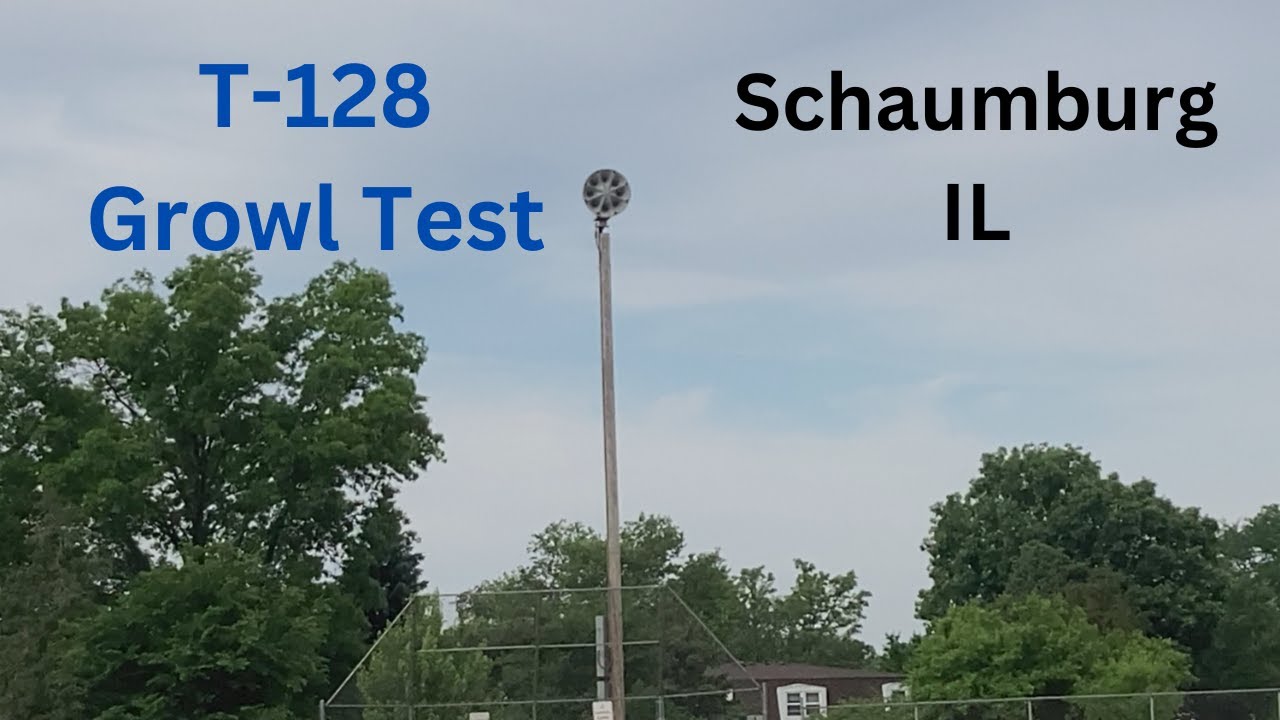 T-128 Schamburg, IL Michael Collins Elementary Growl Test 6/5/23 - YouTube