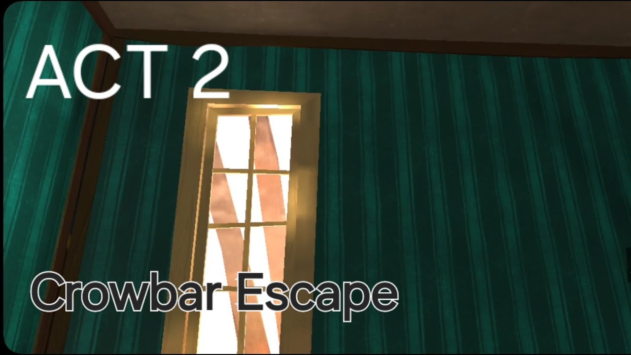 Hello Neighbor Mobile - ACT 2 Walkthrough (Crowbar Escape) - YouTube