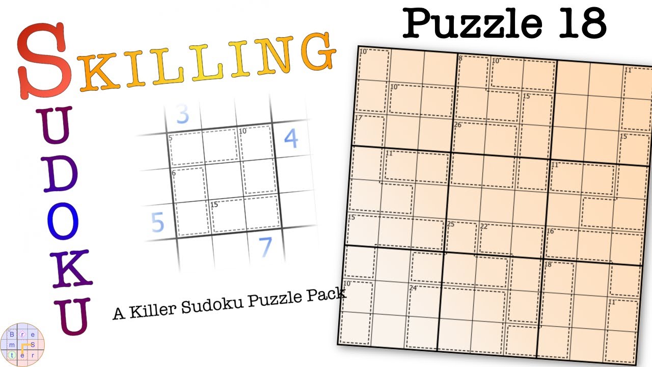 Shadow Boxing - 18 - Skilling Sudoku Puzzle Pack - YouTube