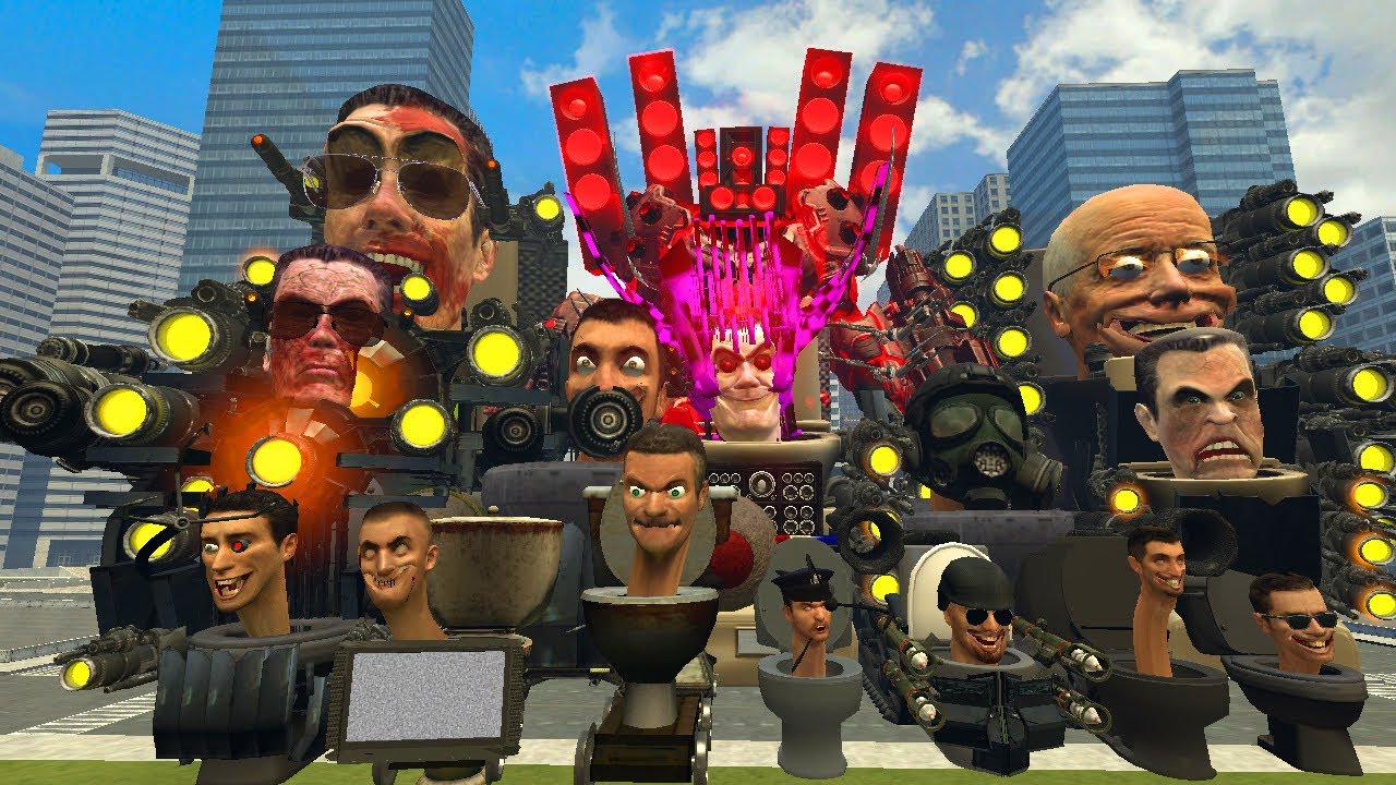 EVOLUTION OF UPGRADED G MAN (4.0) SKIBIDI TOILET 1-73 in Garry's Mod ...