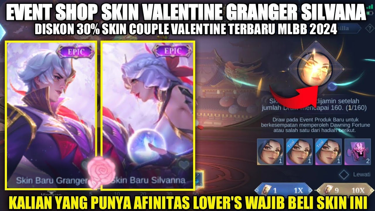 MURAH BANGET!! EVENT SHOP SKIN VALENTINE GRANGER SILVANA 2024 | SKIN ...