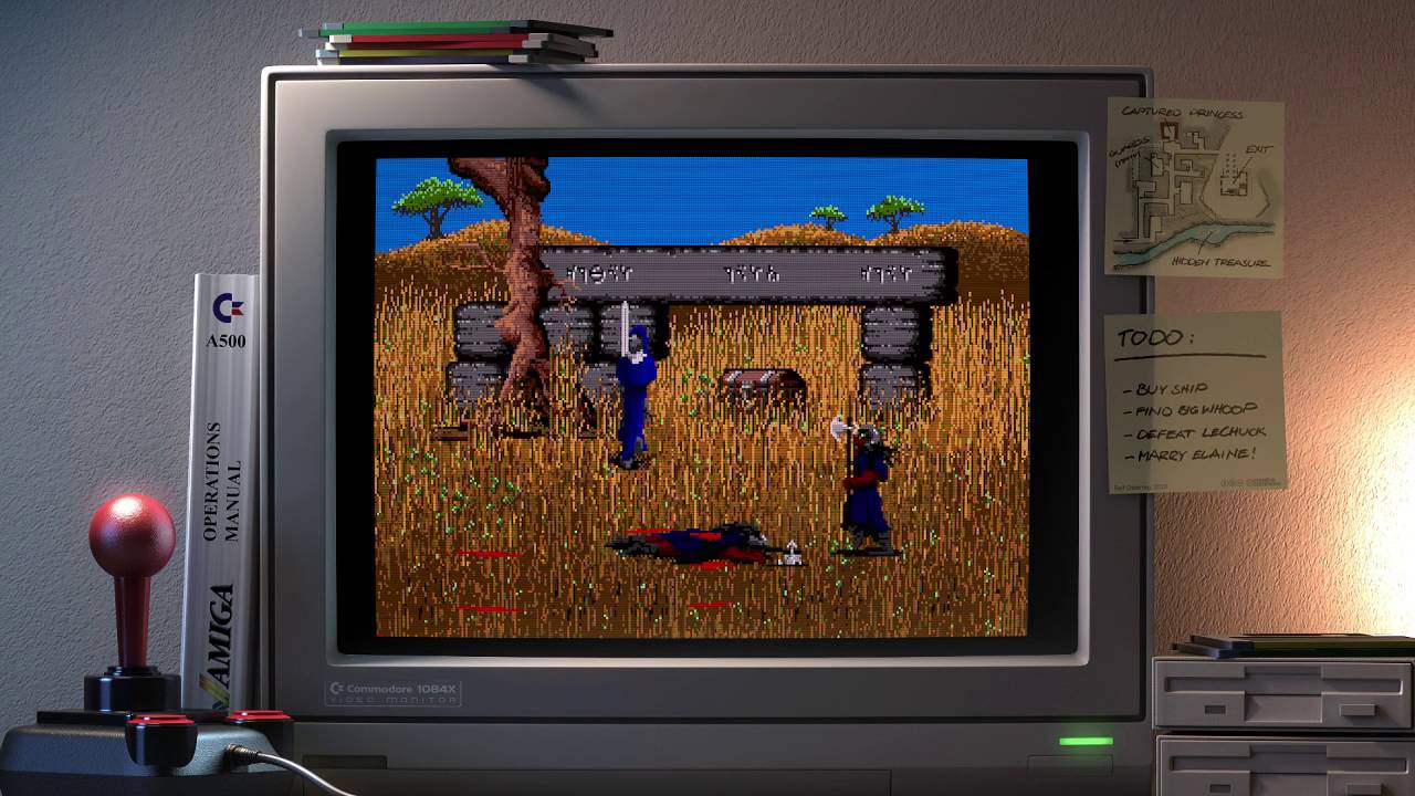 Amiga time! Moonstone: A Hard Day's Knight - YouTube
