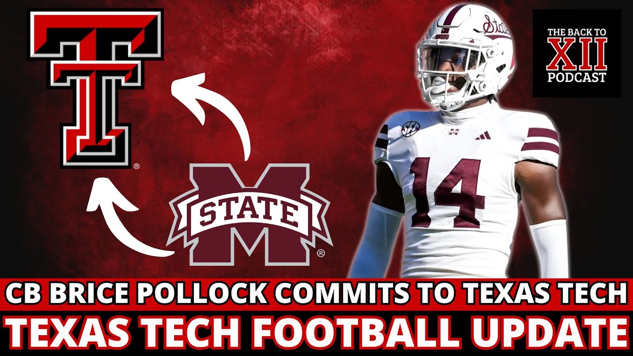 CB Brice Pollock Commits To Texas Tech! - YouTube
