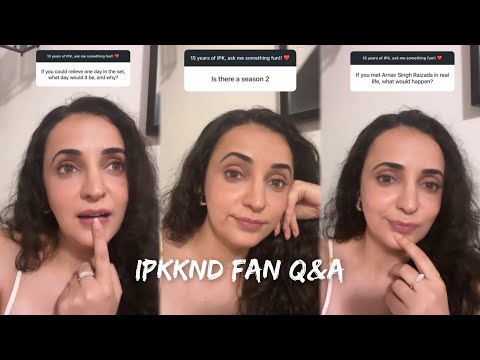 Sanaya Irani Answers Fan Questions About Iss Pyaar Ko Kya Naam Doon | 15 years special