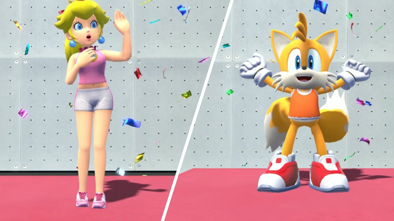 MARIO & SONIC AT THE OLYMPIC GAMES TOKYO 2020 Peach + Tails - Triple ...
