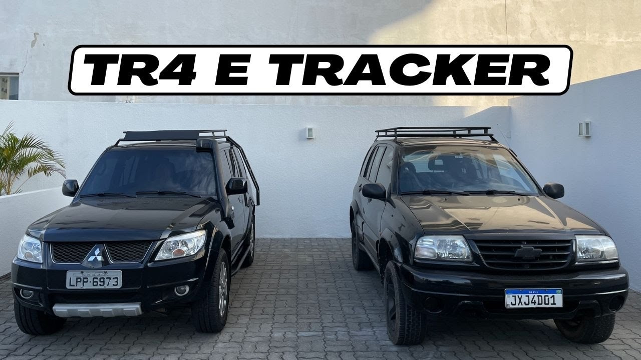 Detalhes desses dois projetos - Pajero TR4 e Chevrolet Tracker - YouTube