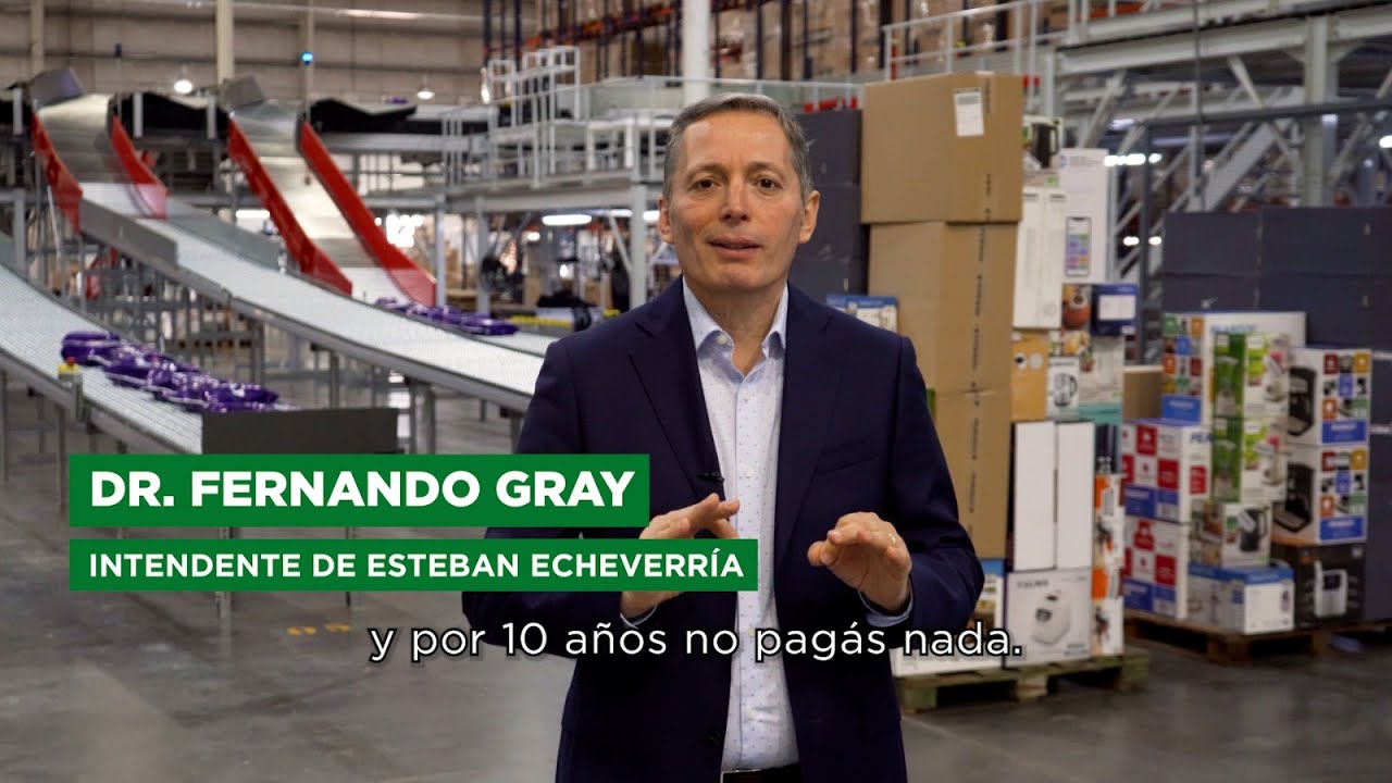 Fernando Gray - Traé tu empresa y por 10 años no pagás nada - YouTube