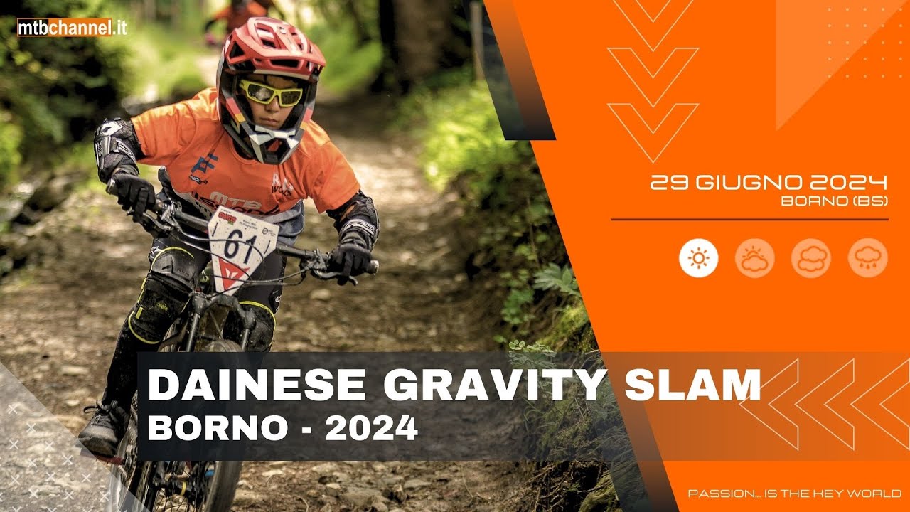 DAINESE GRAVITY SLAM - Borno (BS) - MTBChannel puntata n.625 - YouTube