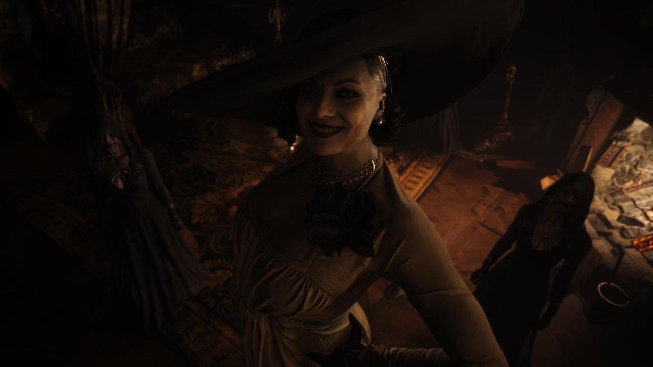 Resident Evil Village - Lady Dimitrescu and Her Daughters - YouTube