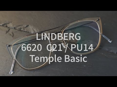 LINDBERG 6620_C21 / PU14 / Temple(다리)Basic - YouTube