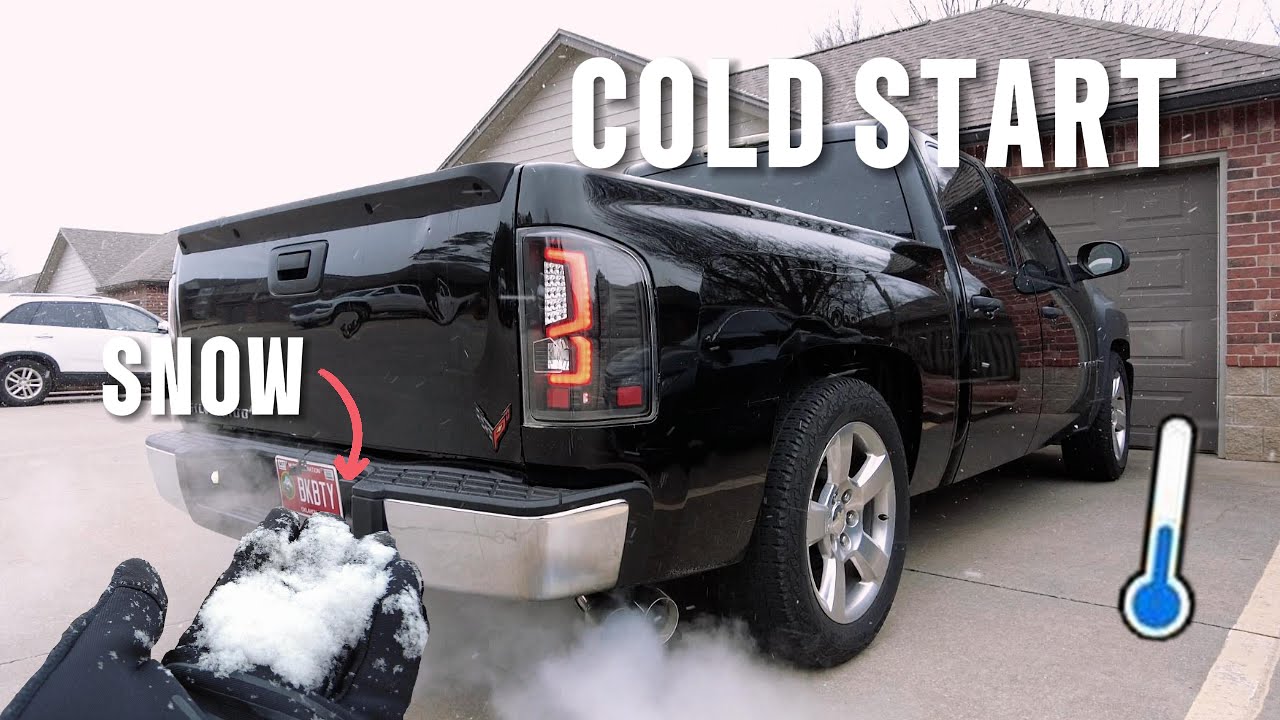 CAMMED 5.7 SILVERADO!! COLD START - YouTube