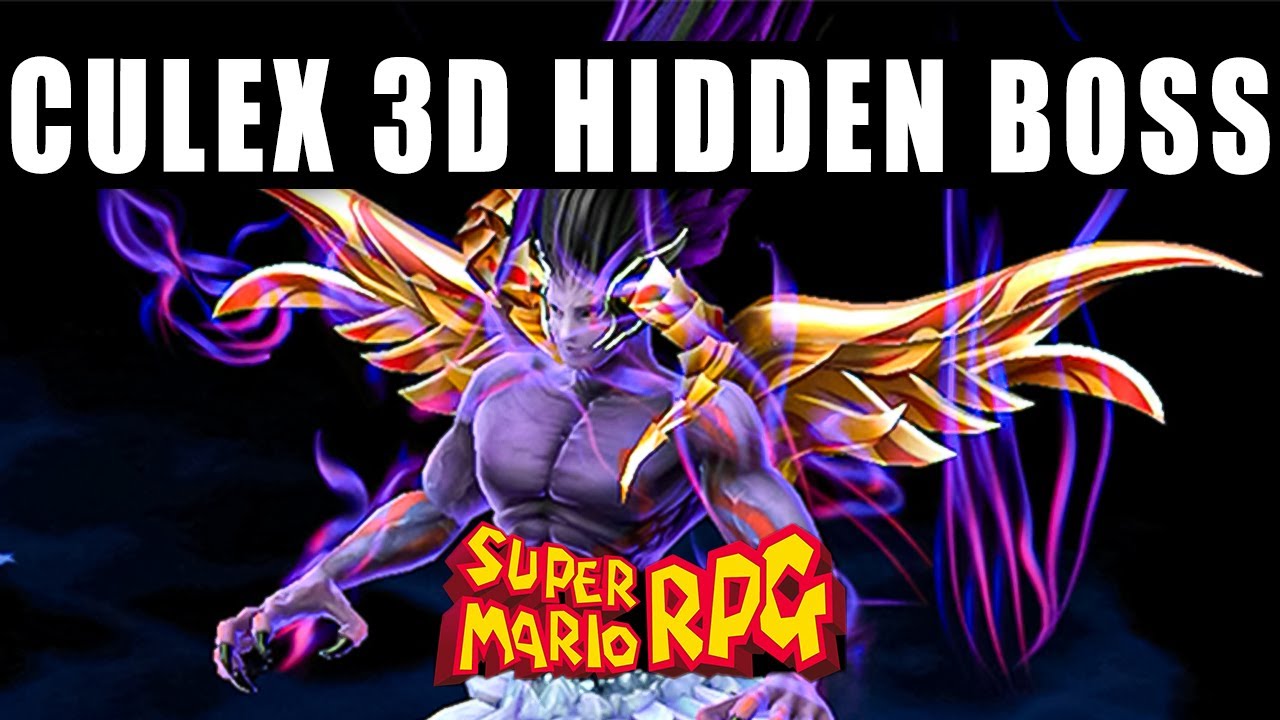 Culex 3D boss fight Super Mario RPG Remake Nintendo Switch How to beat ...