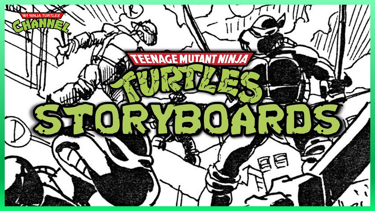 1987 TMNT Opening - Peter Chung Storyboards & Character Designs (Theme ...
