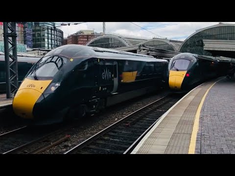 GWR 802104 At Paddington From London Paddington To Moreton-in-Marsh ...