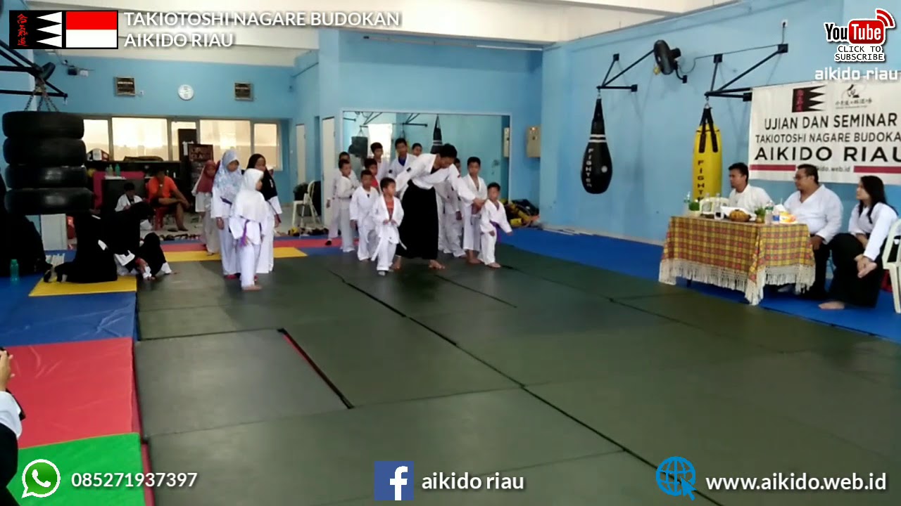 AIKIDO RIAU (TNB) - Seminar Aikido Khusus Anak-Anak bersama Sensei ...