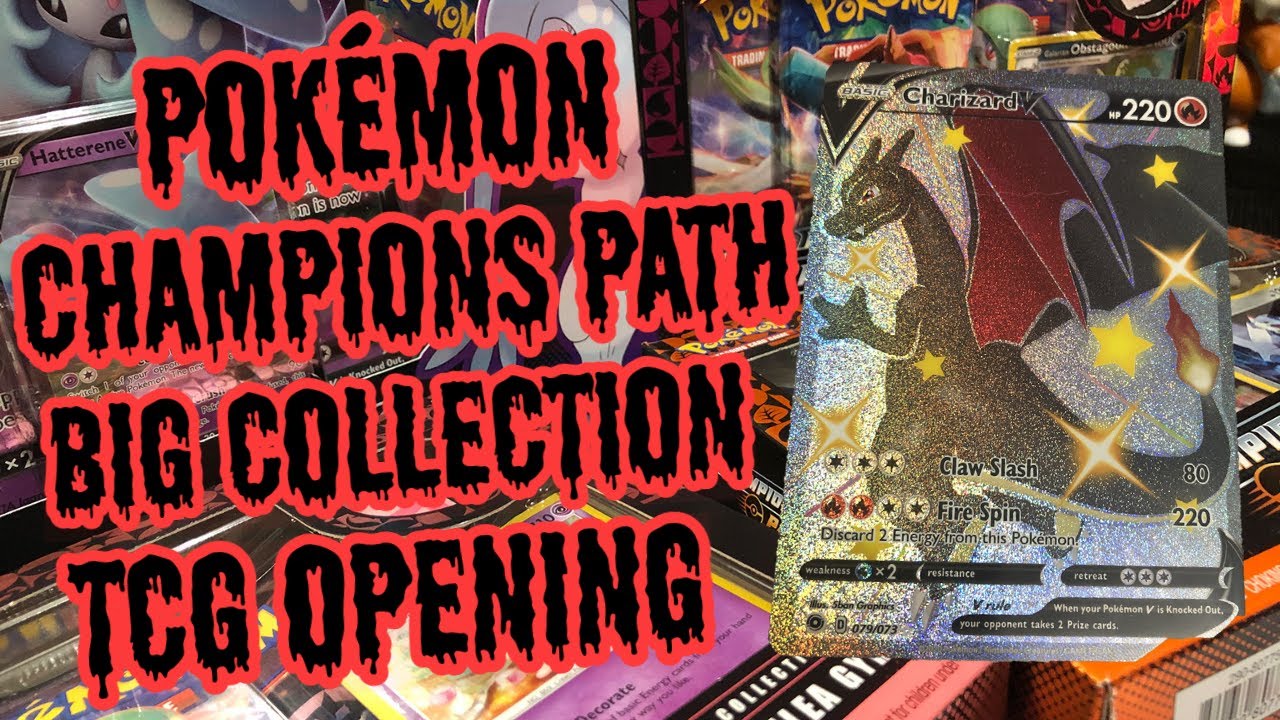 HUGE Champions Path Collection Unboxing!! | Pokémon TCG Opening - YouTube