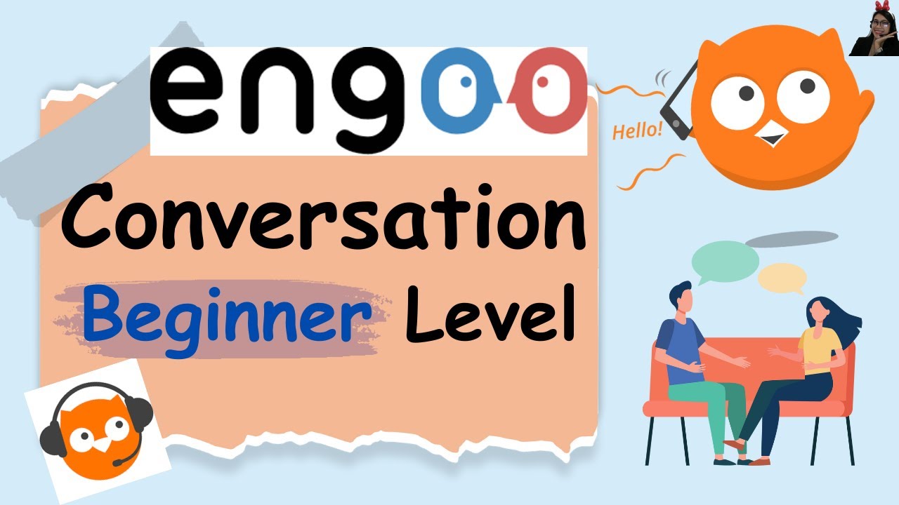 ENGOO Conversation Lesson Material BEGINNER Level Sample - YouTube