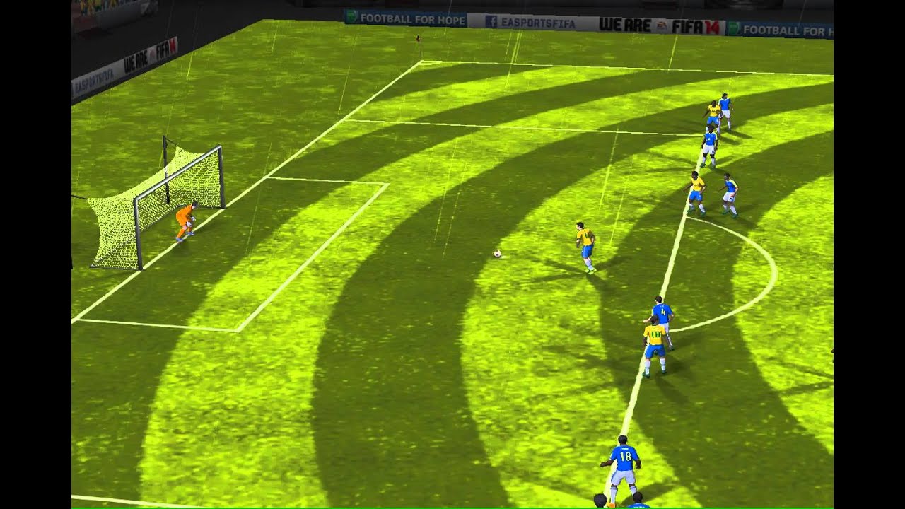 FIFA 14 iPhone/iPad - Brazil vs. Colombia - YouTube