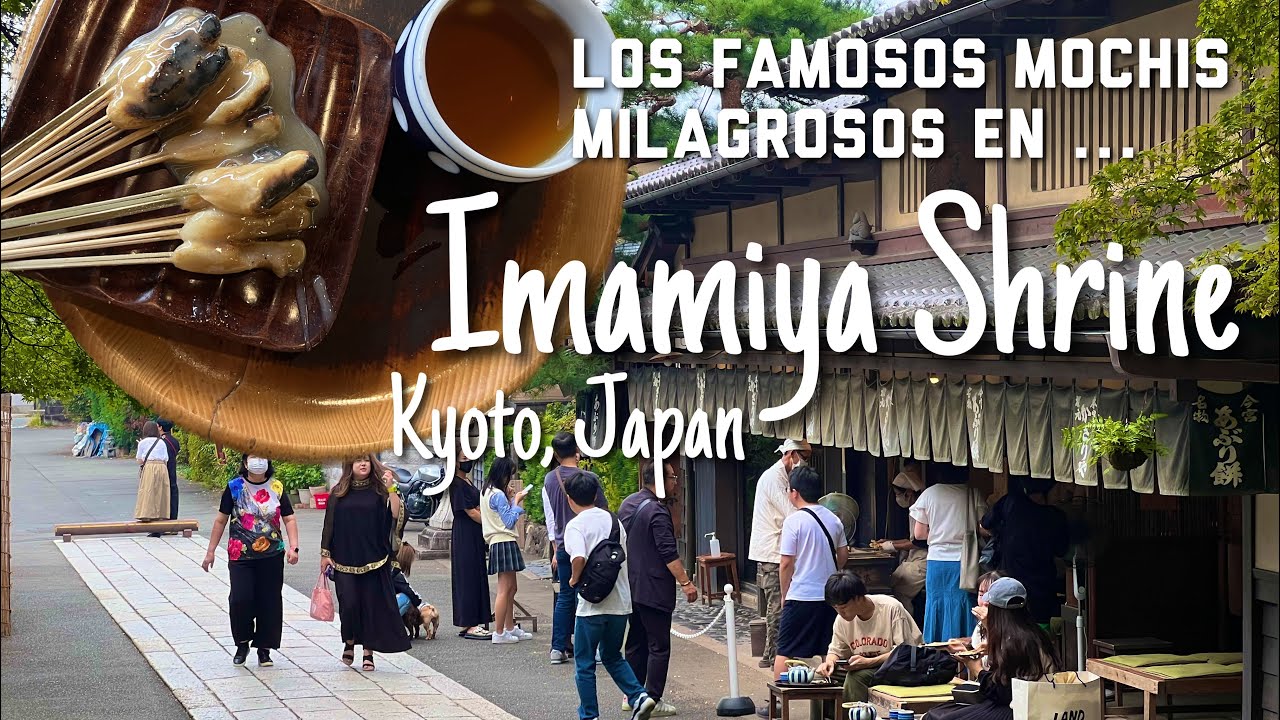 Kyoto secreto: santuario Imamiya ⛩️ y el sabroso Aburi Mochi 🍡 secret ...