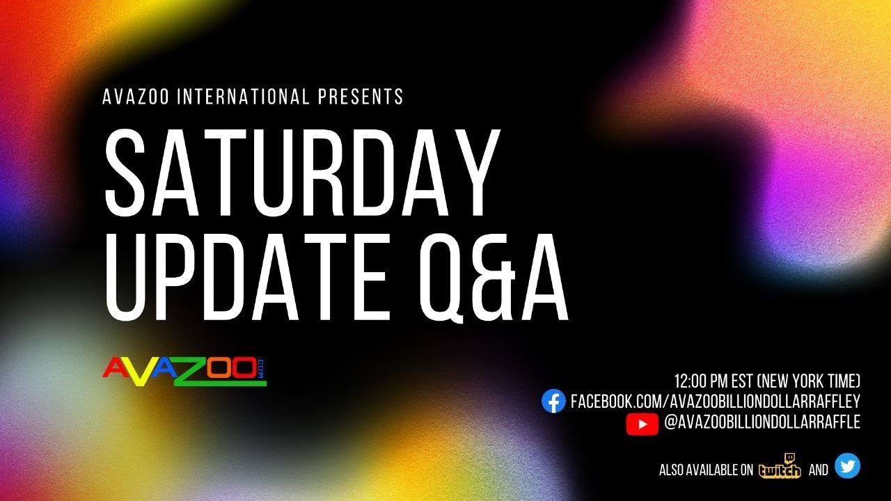 Avazoo's Biggest Call of the Week: Updates, Q&A, and Exciting News ...