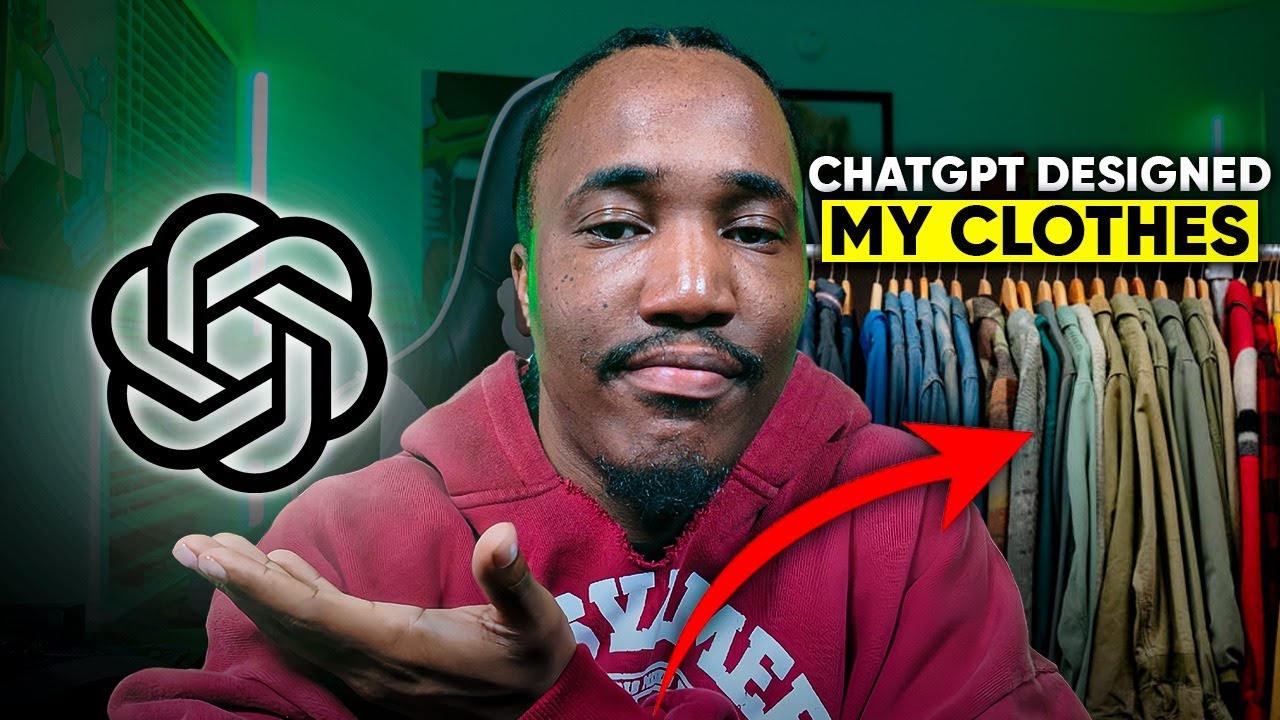 How To Design A Clothing Line With CHAT GPT - YouTube