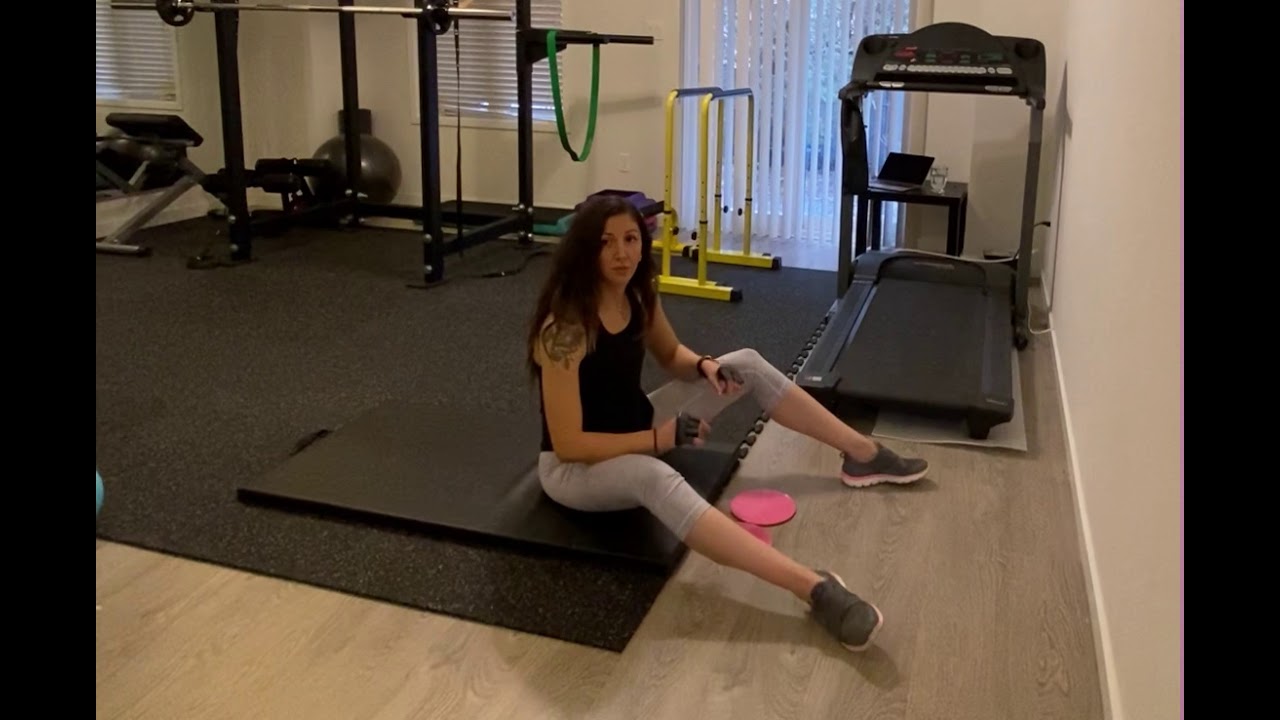Hamstring slide - YouTube