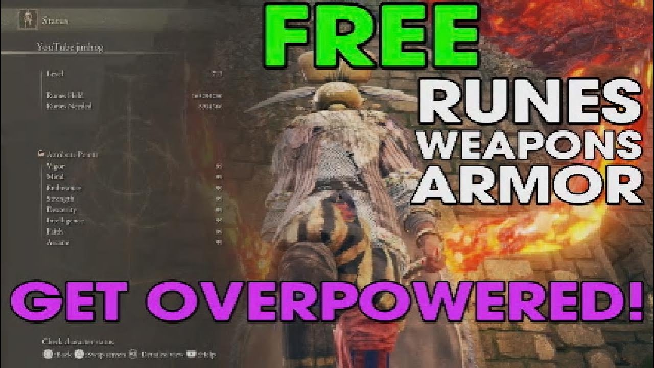 BILLIONS of RUNES to get Max Level and all the rare max weapons ALL ...