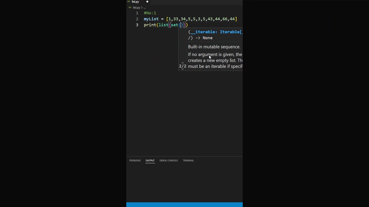 Remove Duplicates Into List In Python python listinpython coding Remove Duplicates Into List In Python python listinpython coding