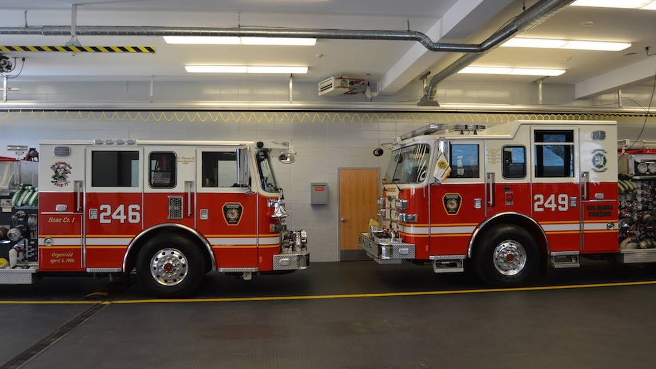 Oceanside,Ny Fire Department Engines 246 & 249 Dedication - YouTube