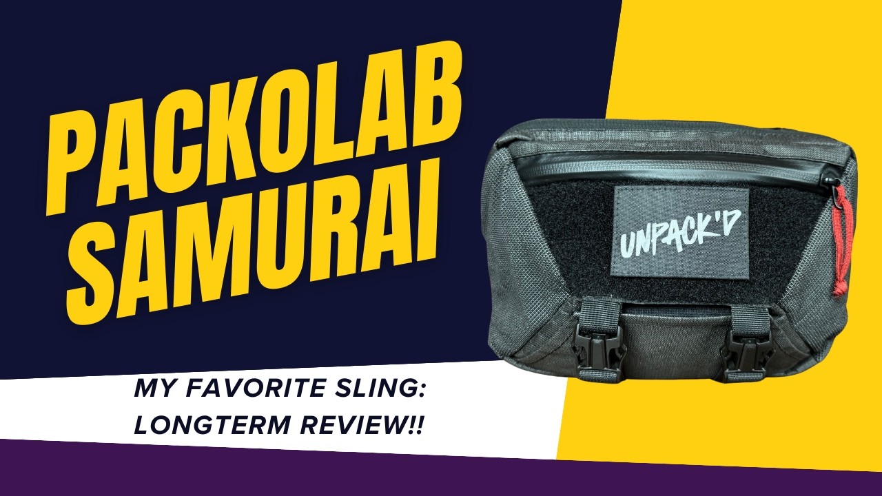 Packolab Samurai: Long Term Review Of My Favorite Sling! - YouTube