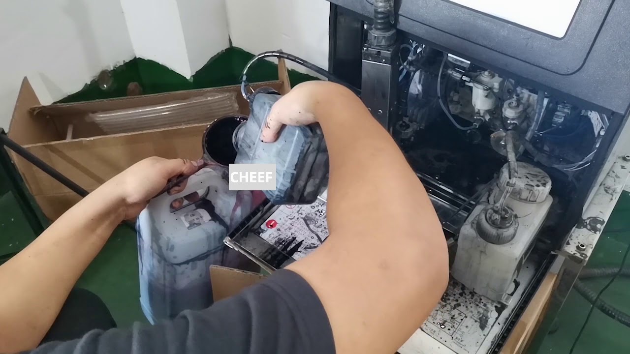 you know how to do the maintenance for hitachi PX printer? - YouTube