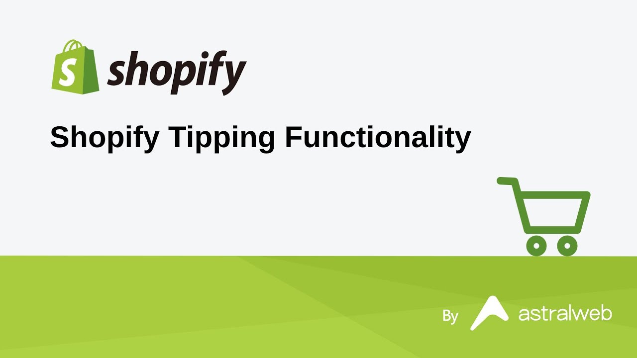 Shopify Tipping Functionality - YouTube