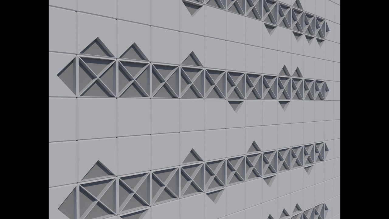 City (part 5) Parametric "BOX" Facade - YouTube