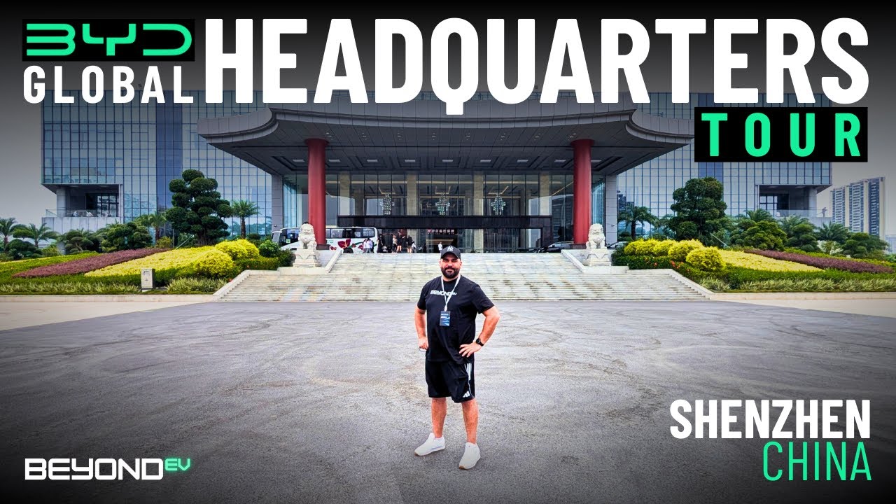 BYD GLOBAL HEADQUARTERS TOUR - A look into the world of BYD ...