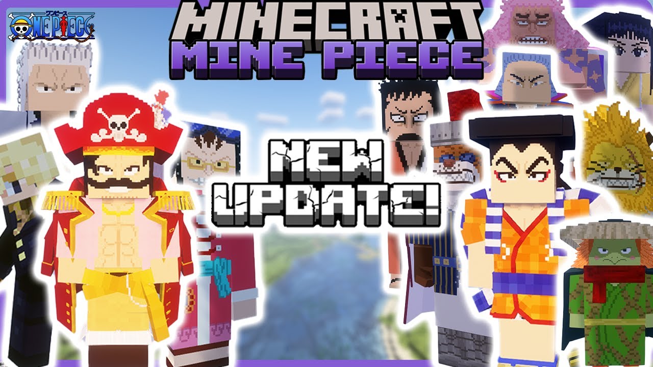 HUGE Update! ROGER, ODEN, DEVIL FRUIT UPDATES! - Minecraft Mine Piece ...