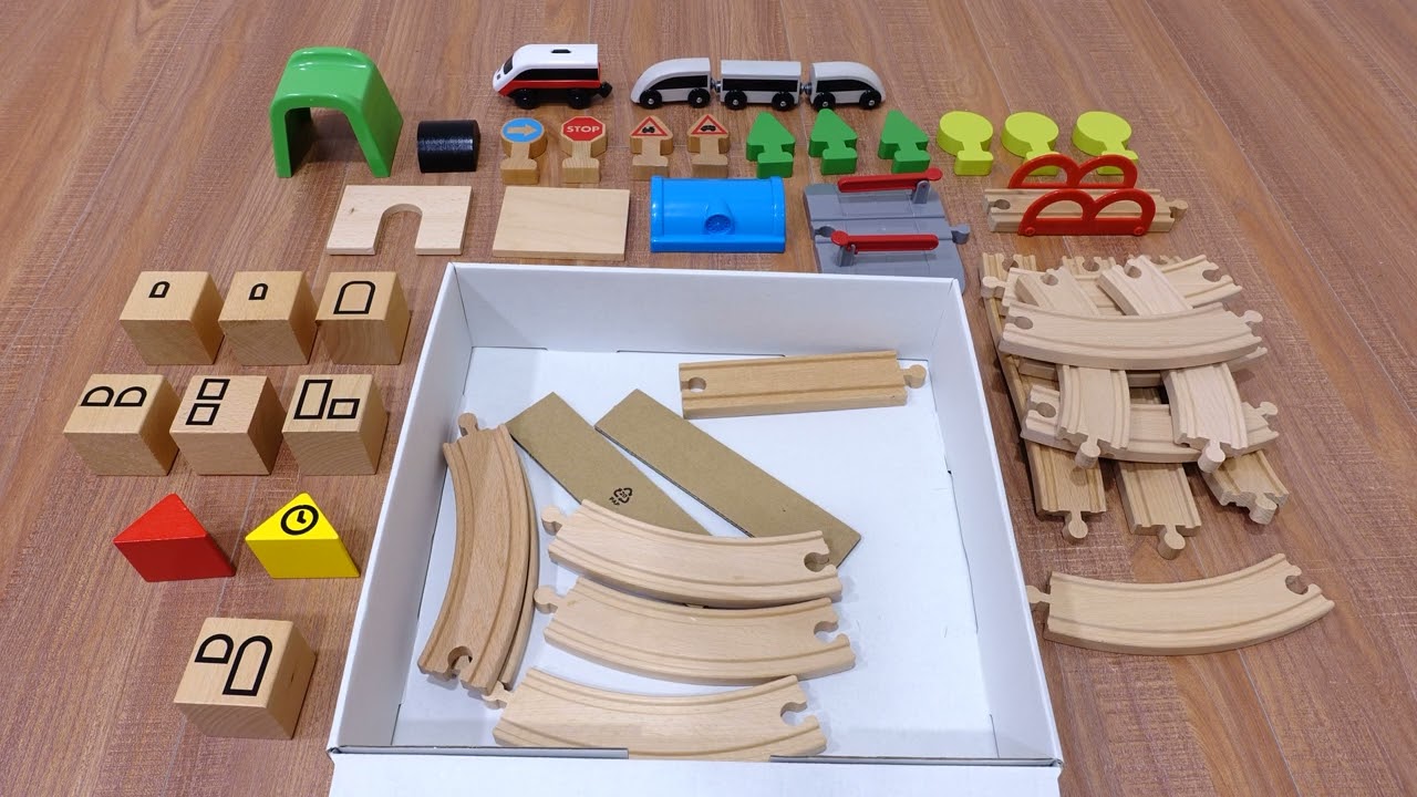 IKEA toy train - YouTube