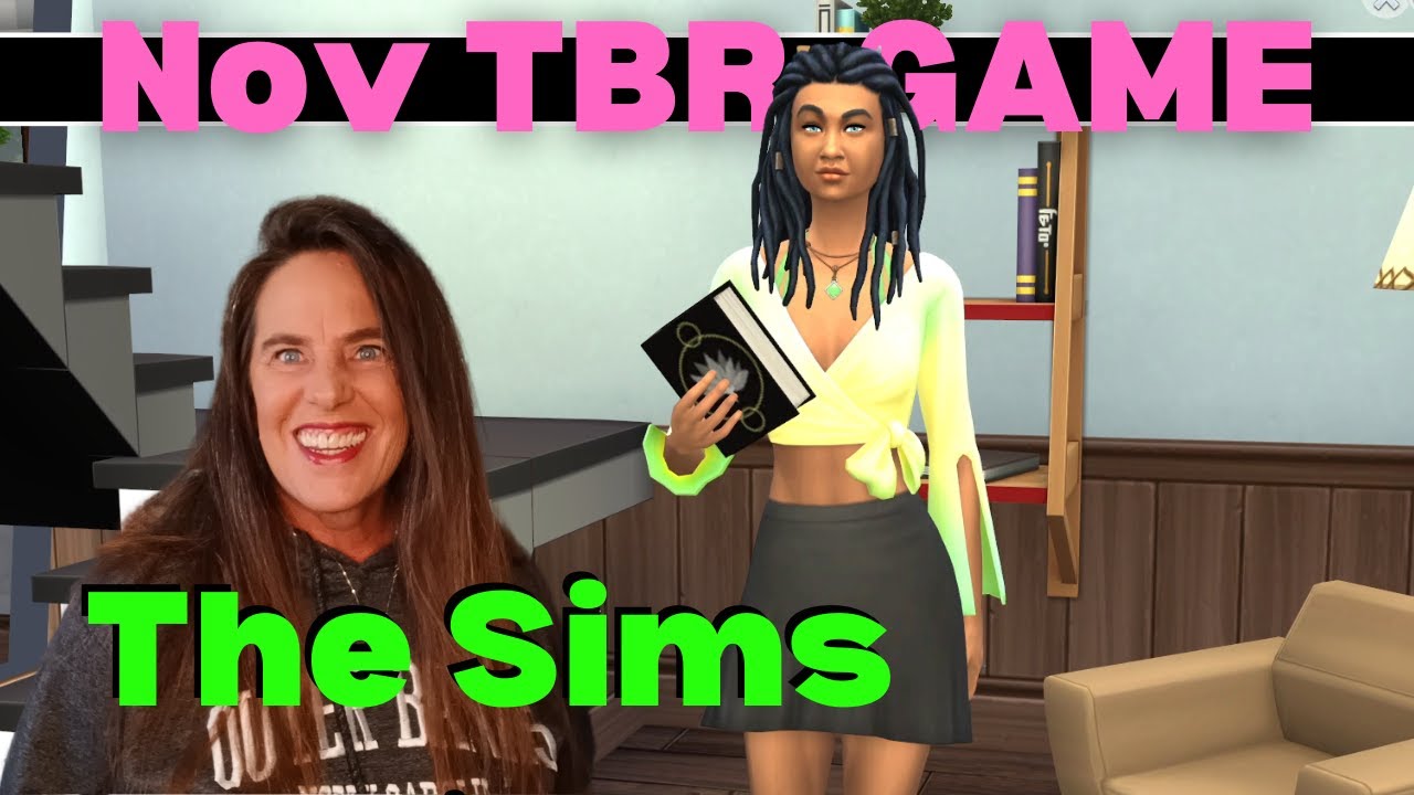 My Sims Help Me Choose Books to Read | Sims TBR Game Nov 23 - YouTube