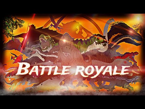 Jurassic world dinosaurs Battle Royale | Stick Nodes Dinosaur Battle 2024