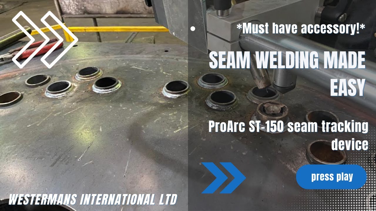 Make Welding Seams Easy with the ProArc ST-150 Seam Tracker - YouTube