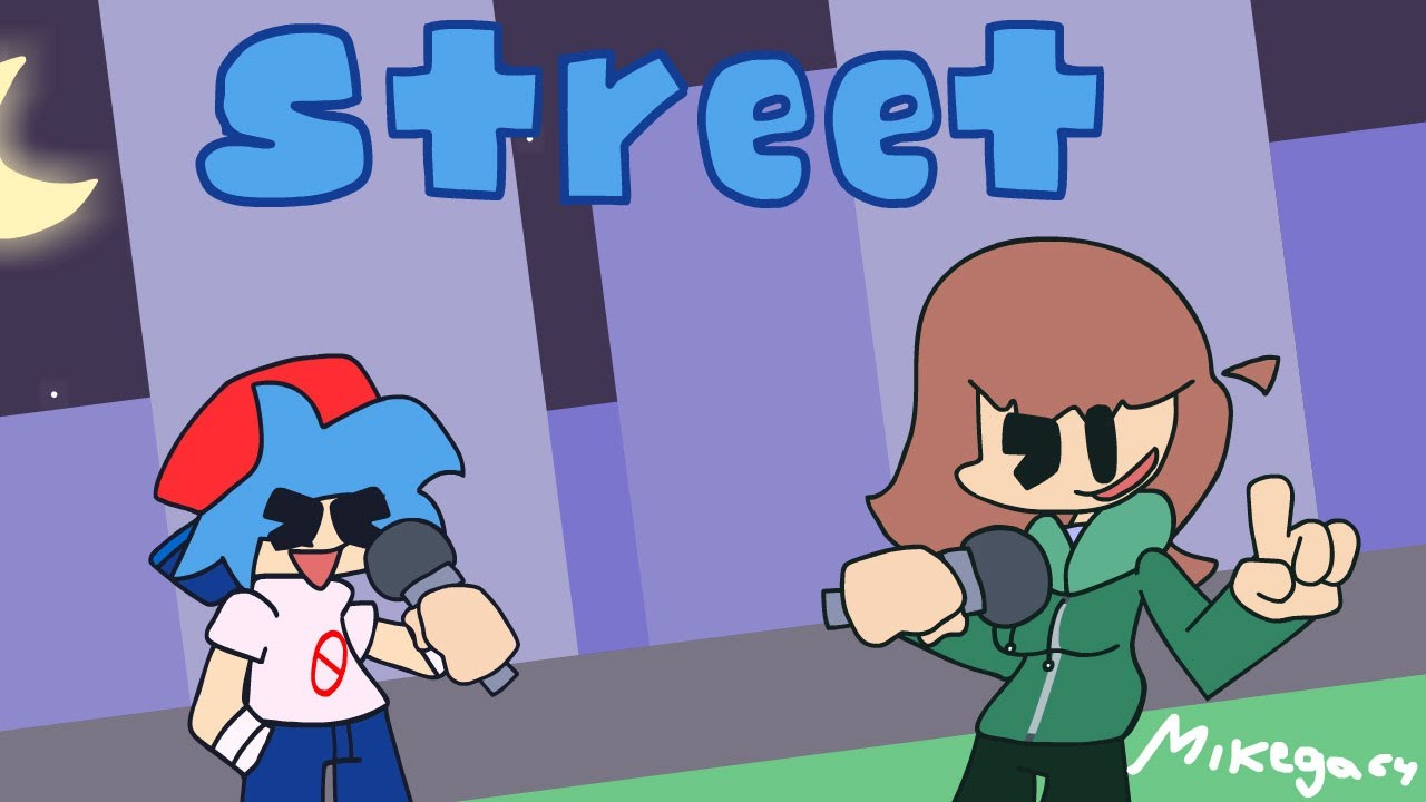 Street bf vs sait (unlikely rivals "FNF vs vloo guy") - YouTube