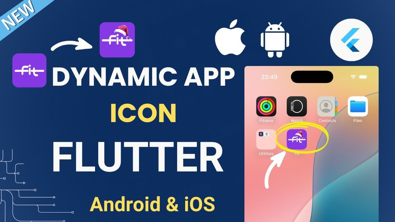 Flutter Dynamic Icons: How to Change App Icons for Christmas & More 🎄🎅🏽 - YouTube