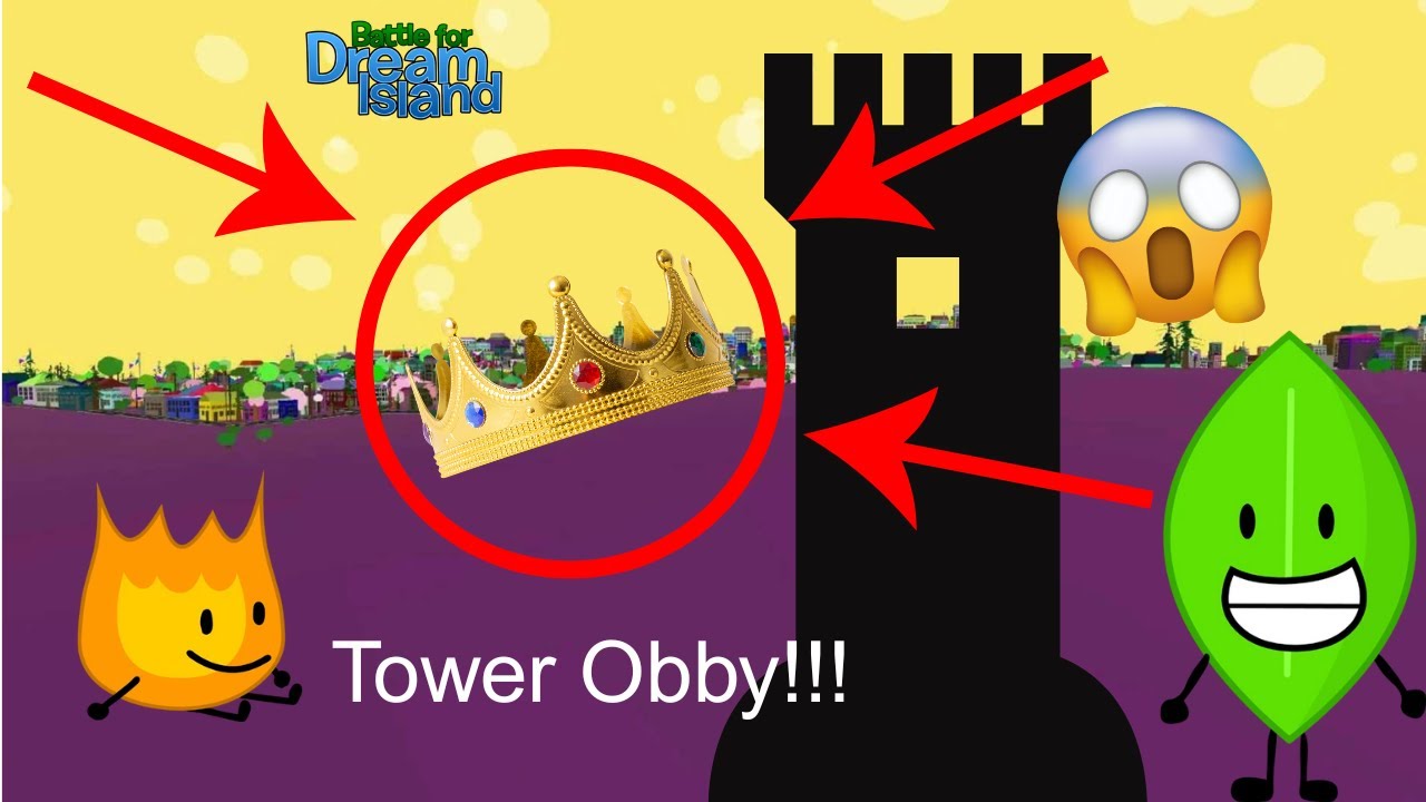 Epic BFDI Tower Obby!!! The Winner gets a PRIZE?! - YouTube