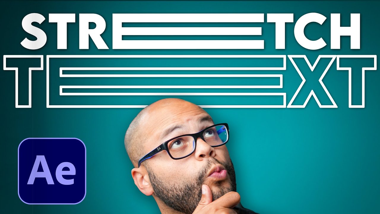 How To Stretch Text In After Effects YouTube How To Stretch Text In After Effects YouTube