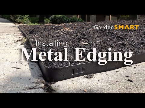 GardenSMART Tips, Installing Metal  Edging