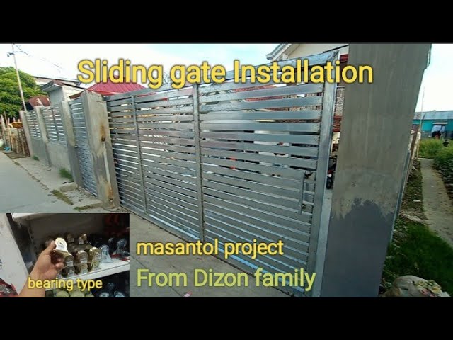 GATE INSTALLATION USING PILLOWBLOCK, 55% OFF
